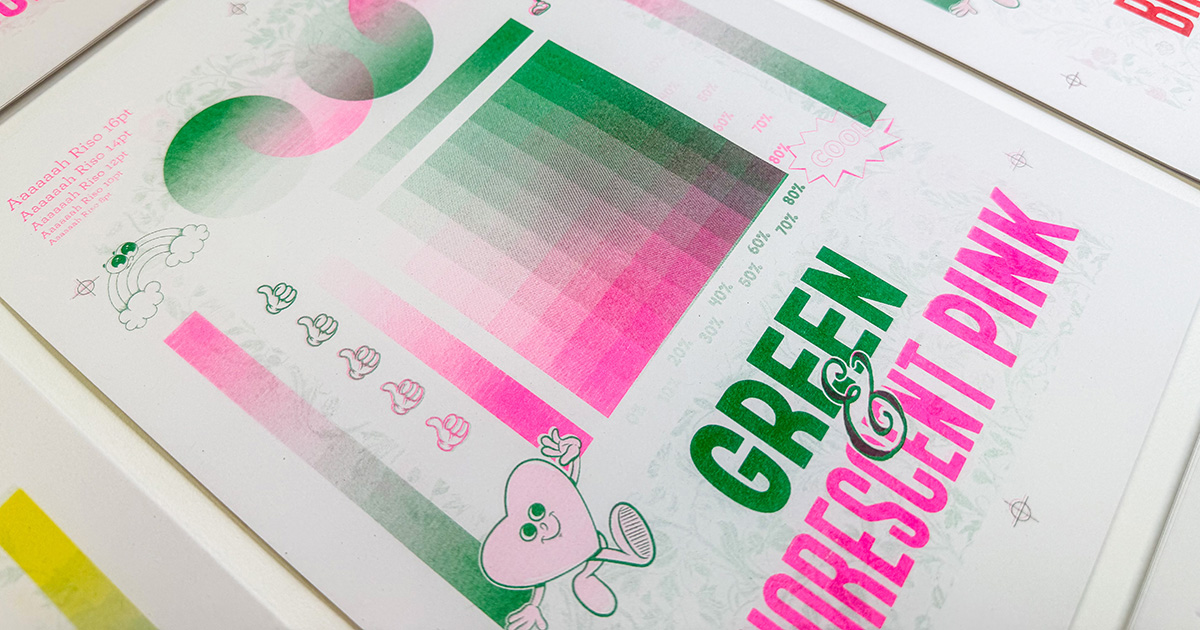 Riso Printing Services | Eco-Friendly Printing Shrewsbury - AAAAAAH RISO